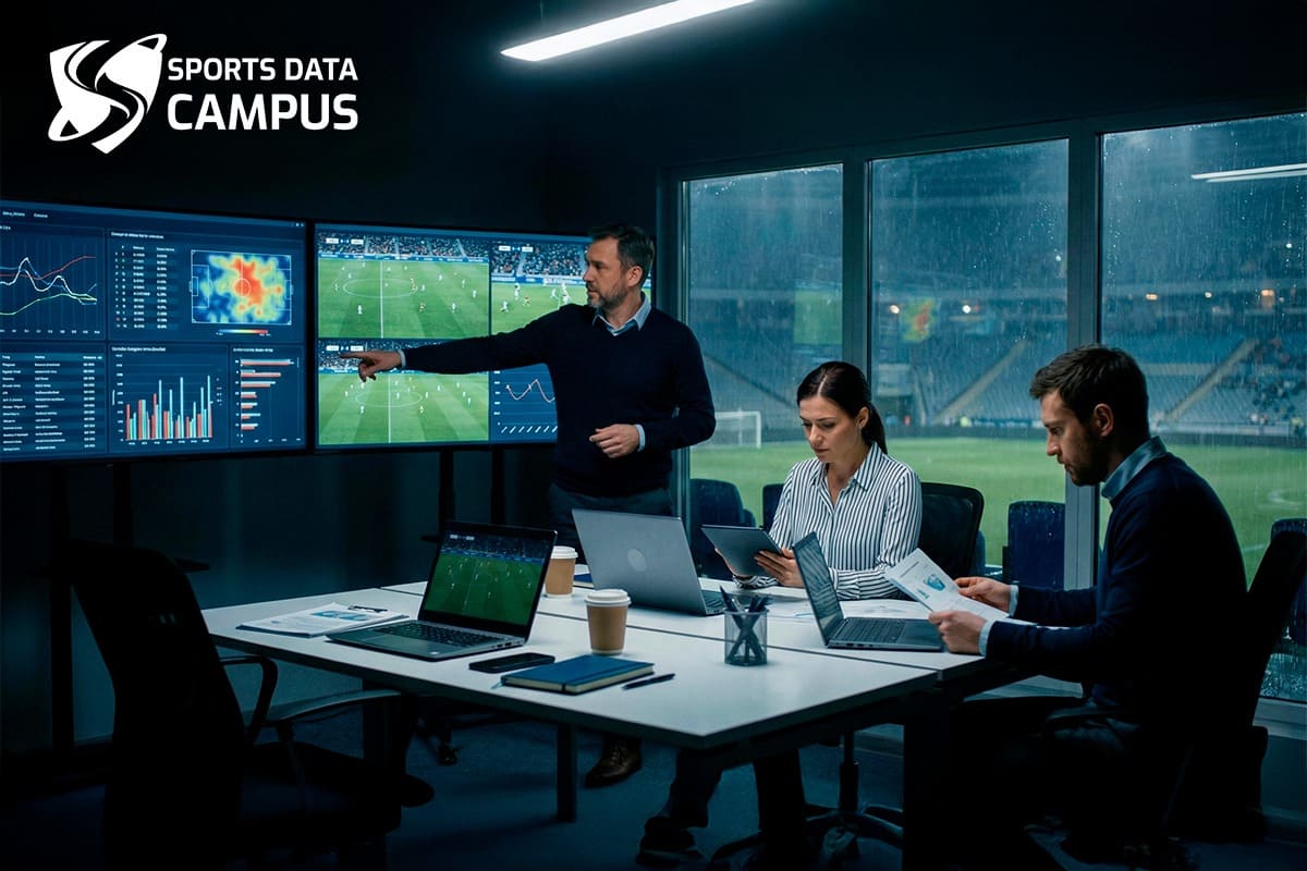How is data analysis used in sports decision-making?